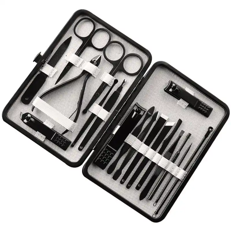 Wholesale Men Manicure Set Premium Grooming Kit - TOP COM
